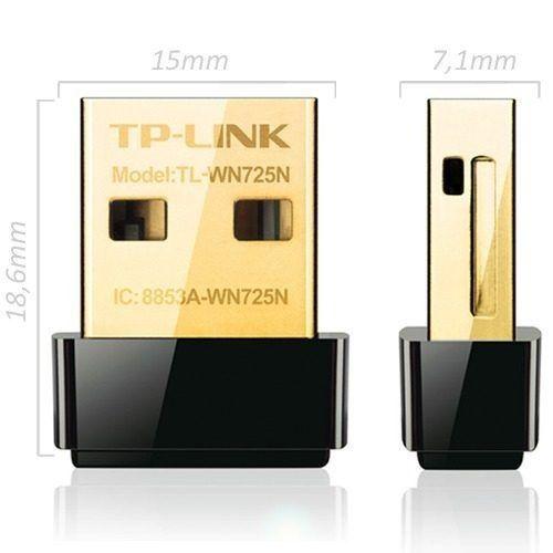 Adaptador Wireless USB Nano 150mbps Wn-725n Tp-link - Equipamento de ...
