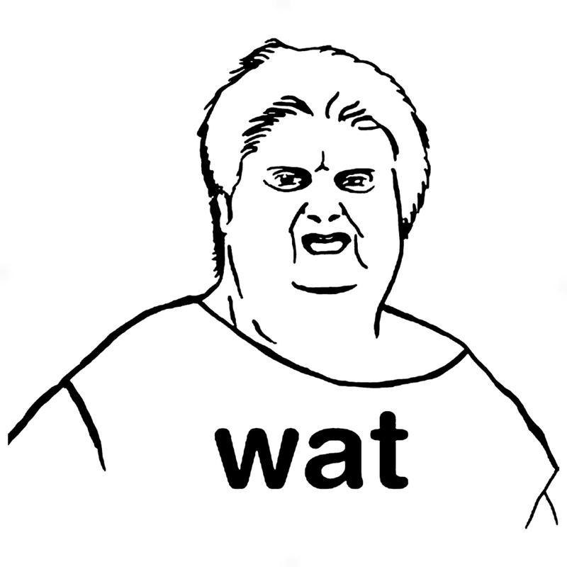 Adesivo 28x25cm - What Wat O Quê Que Face Meme REF: ADE3010 - Nebula ...