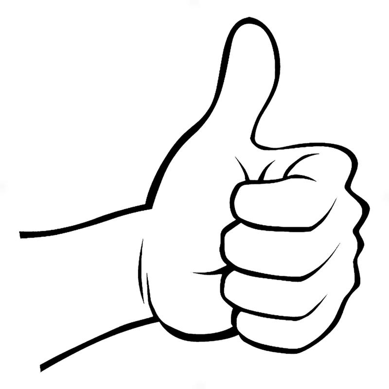 Adesivo 75x75cm - Thumbs Up Jóia Joinha OK Emoticon Emoji REF: ADE3015 ...