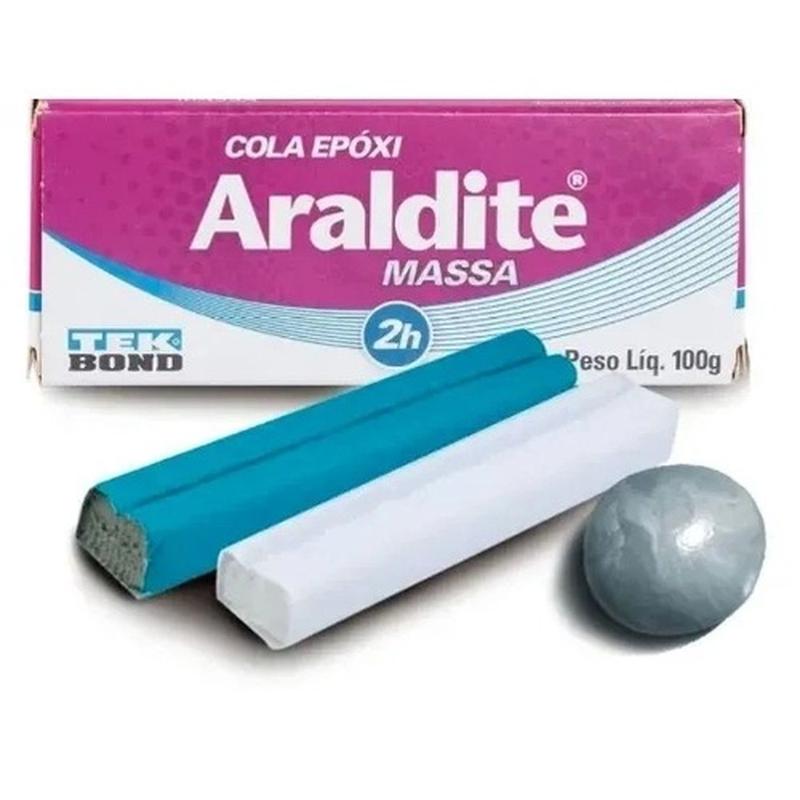 Adesivo araldite massa 100g - 10898500100 - TEK BOND - Massa Epóxi ...
