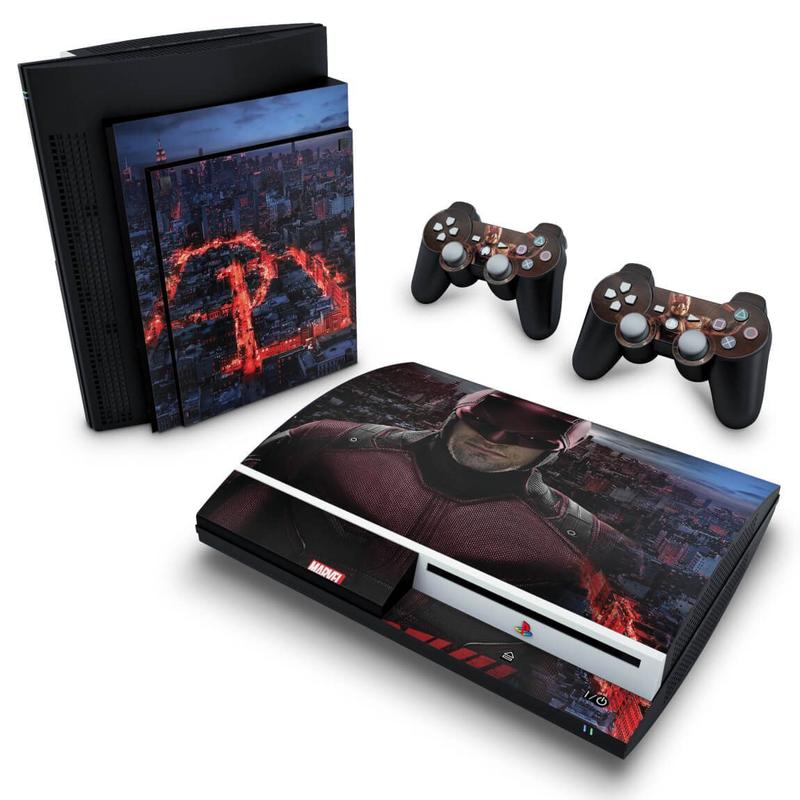 Adesivo Compatível PS3 Fat Skin - Daredevil Demolidor - Pop Arte Skins ...