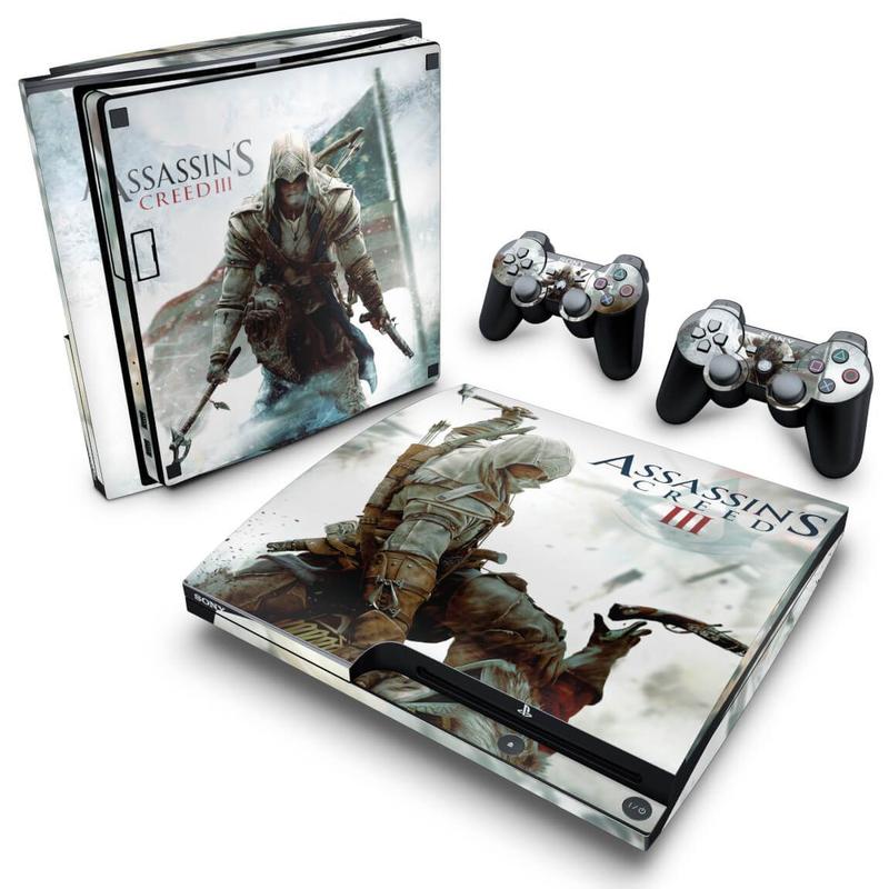 Adesivo Compatível PS3 Slim Skin - Modelo 122 - Pop Arte Skins - Outros ...