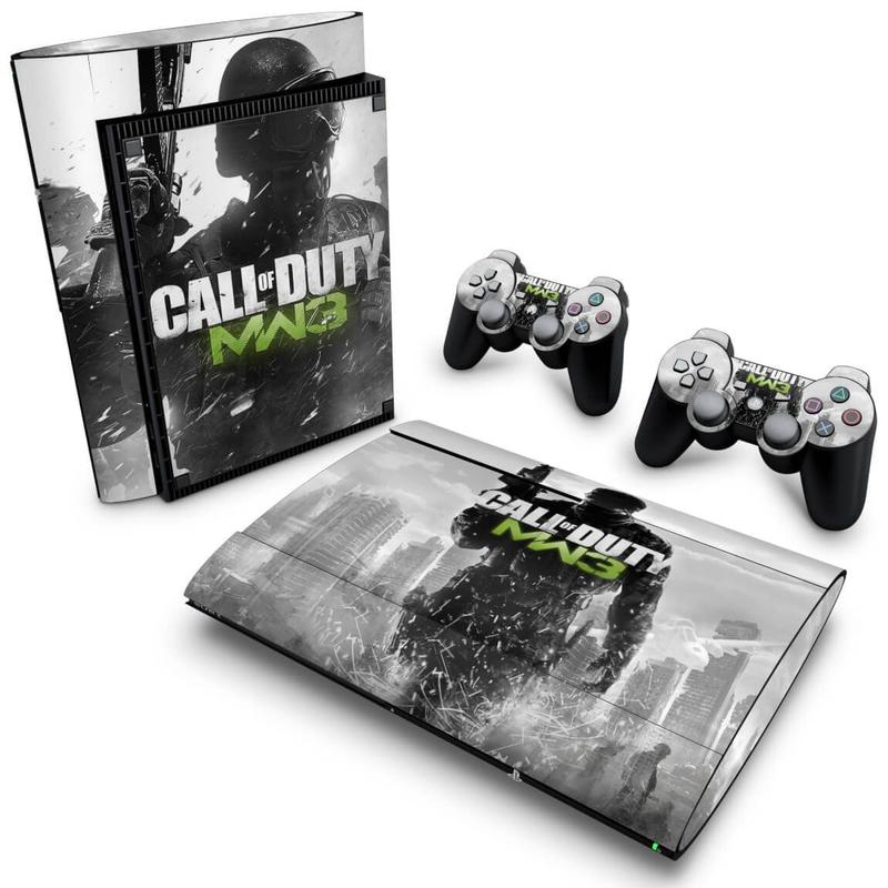 Adesivo Compatível PS3 Super Slim Skin - Call Of Duty Modern Warfare 3 ...