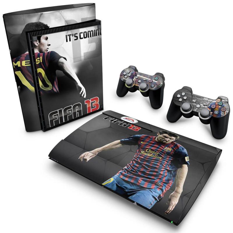 Adesivo Compatível PS3 Super Slim Skin - Fifa 13 - Pop Arte Skins ...