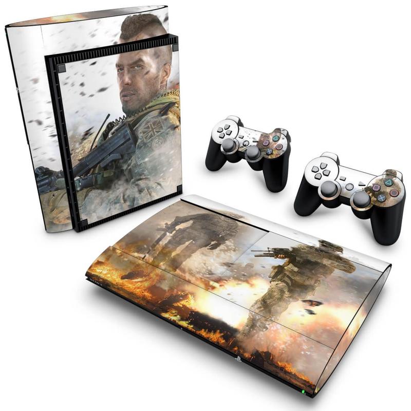 Adesivo Compatível PS3 Super Slim Skin - Modern Warfare 2 - Pop Arte ...