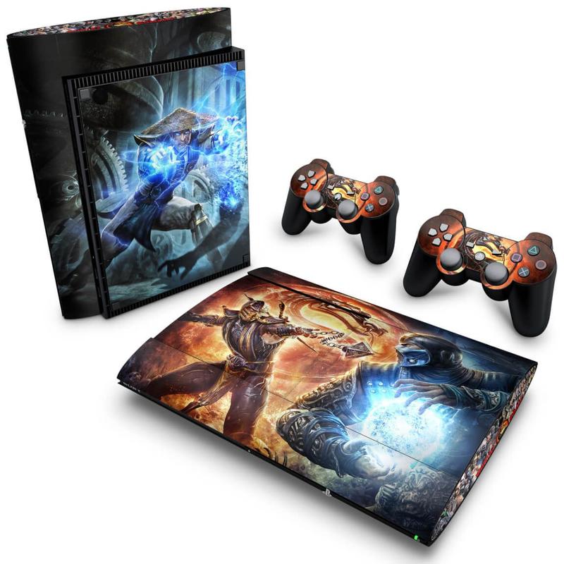 Adesivo Compatível PS3 Super Slim Skin - Mortal Kombat B - Pop Arte ...