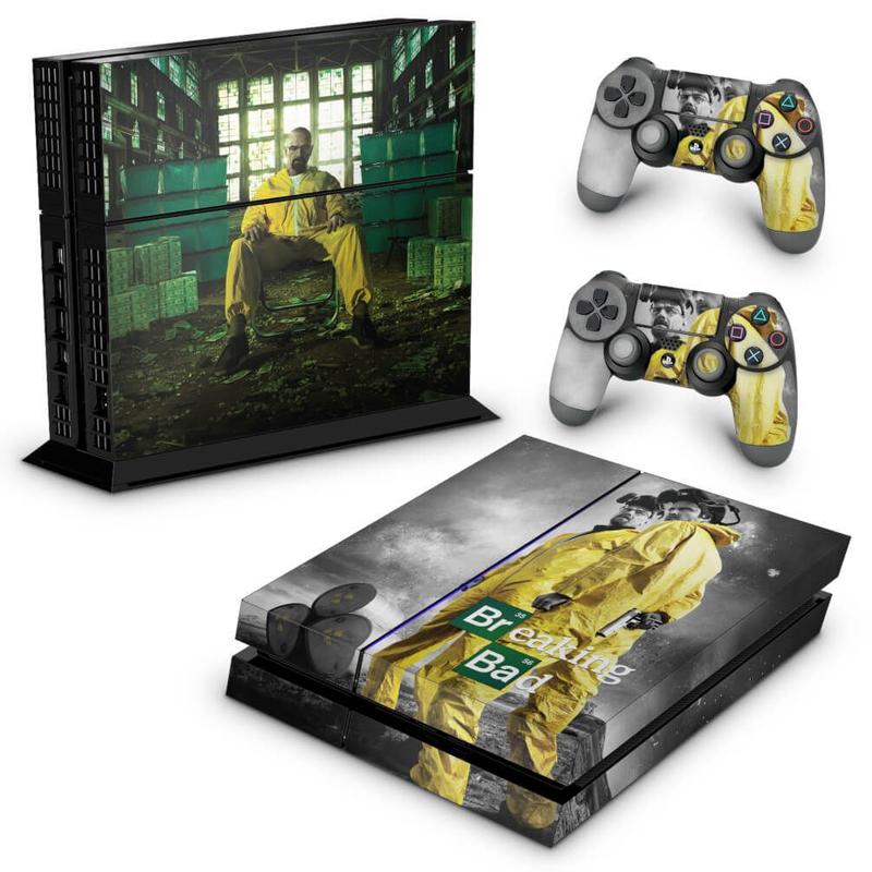 Adesivo Compatível PS4 Fat Skin - Breaking Bad - Pop Arte Skins ...