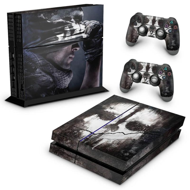 Adesivo Compatível PS4 Fat Skin - Call Of Duty Ghosts - Pop Arte Skins ...