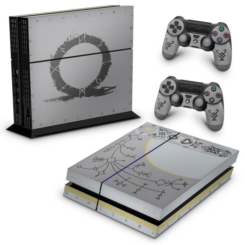 Adesivo Compatível PS4 Fat Skin - God Of War Limited Edition - Pop Arte ...
