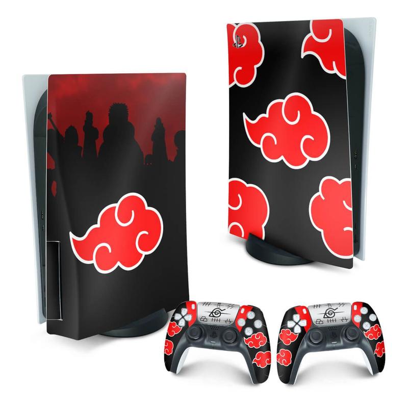 Adesivo Compatível PS5 Playstation 5 Skin - Naruto Akatsuki - Pop Arte ...