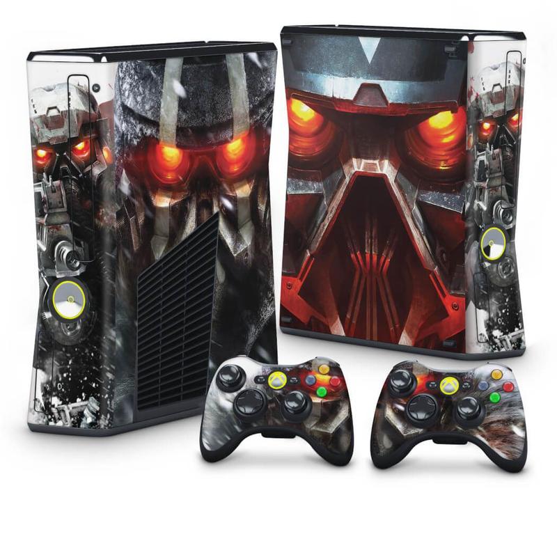 Adesivo Compatível Xbox 360 Slim Skin - Killzone 3 - Pop Arte Skins ...