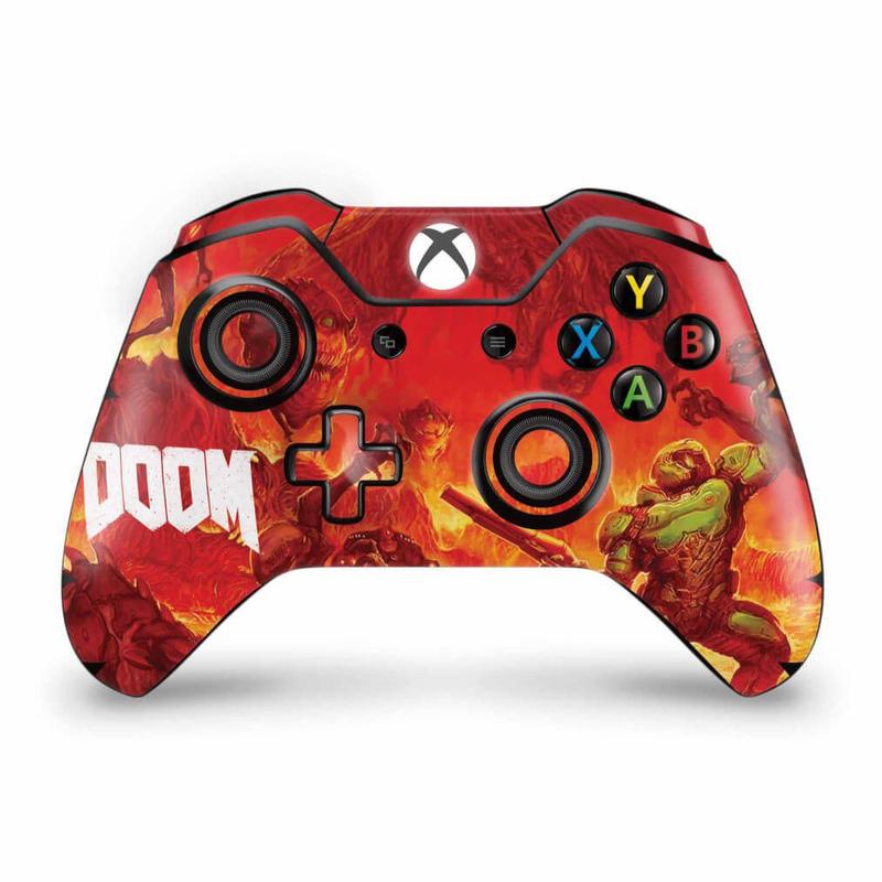 Adesivo Compatível Xbox One Fat Controle Skin - Doom - Pop Arte Skins ...