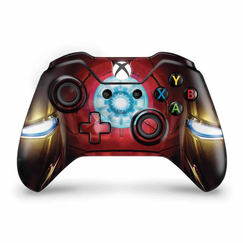 Adesivo Compatível Xbox One Fat Controle Skin - Iron Man - Homem De ...