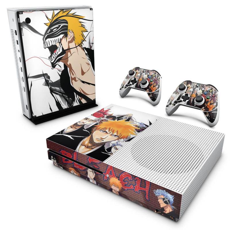 Adesivo Compatível Xbox One S Slim Skin - Bleach - Pop Arte Skins ...