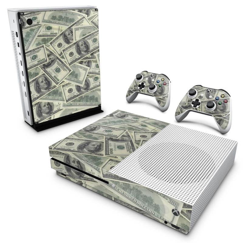 Adesivo Compatível Xbox One S Slim Skin - Dollar Money Dinheiro - Pop ...