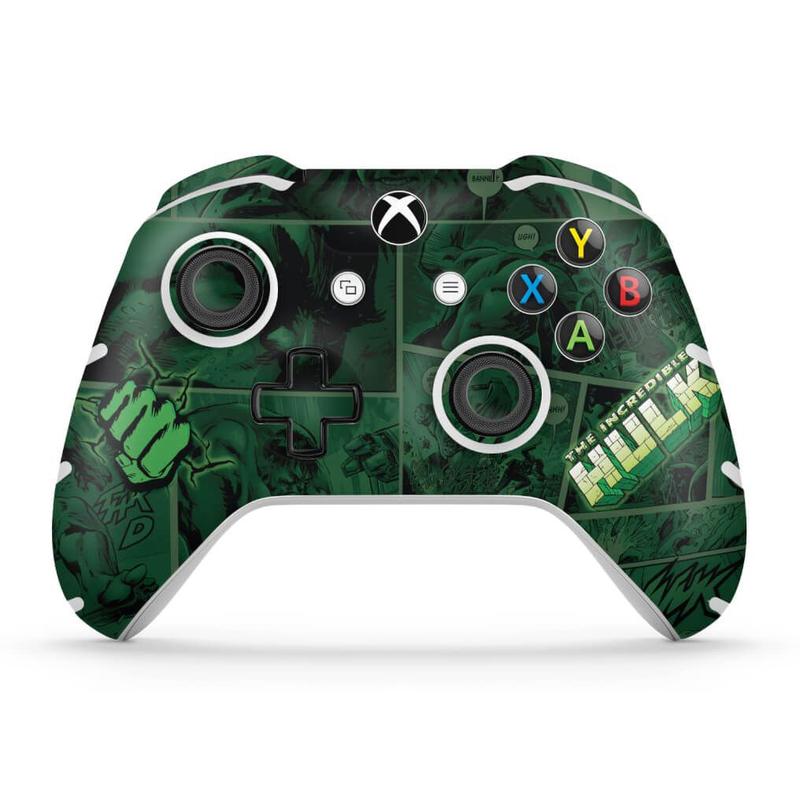 Adesivo Compatível Xbox One Slim X Controle Skin - Hulk Comics - Pop ...