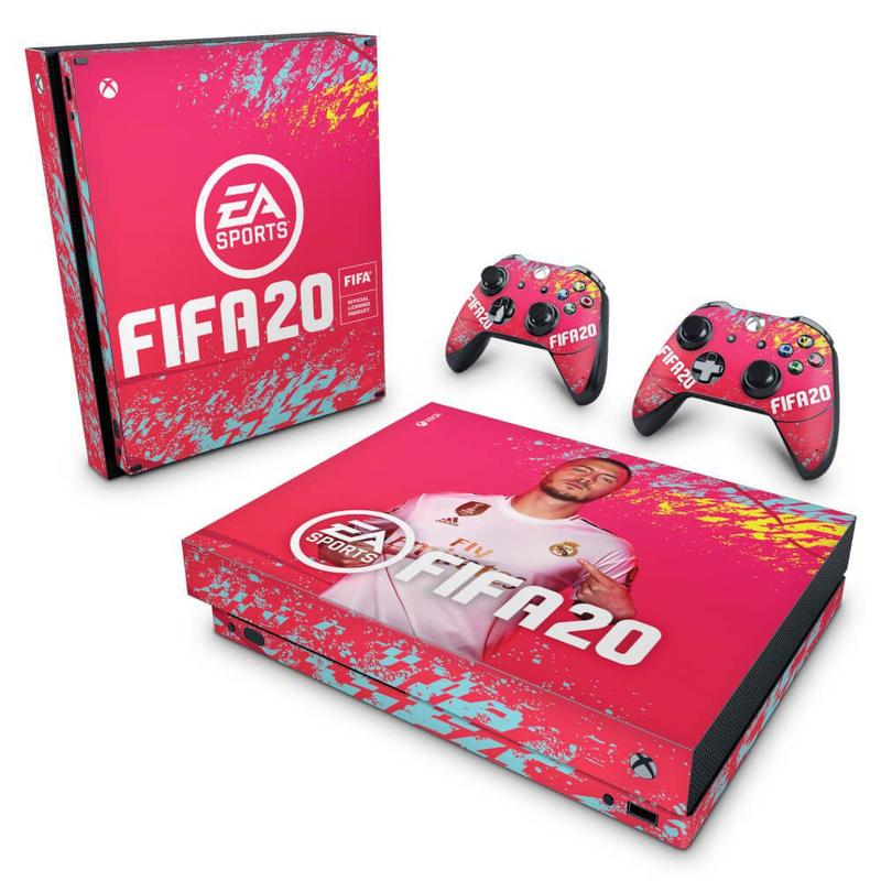 Adesivo Compatível Xbox One X Skin - Fifa 20 - Pop Arte Skins - Outros ...