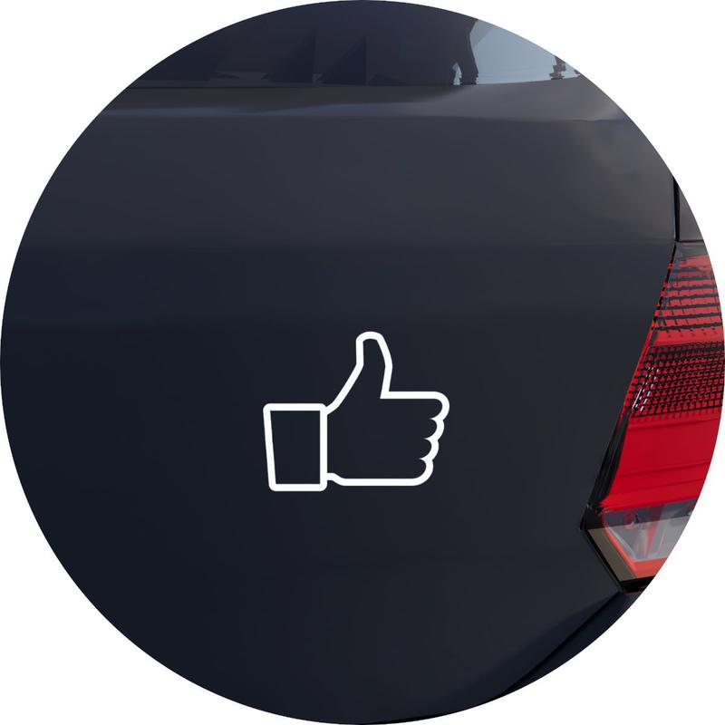 Adesivo de Carro Dedo Curtir Jóinha - Melhor Adesivo - Acessórios para ...