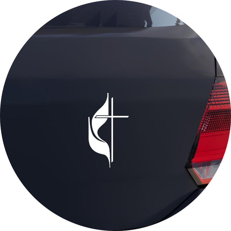 Adesivo de Carro Igreja Metodista Símbolo - Melhor Adesivo - Acessórios ...