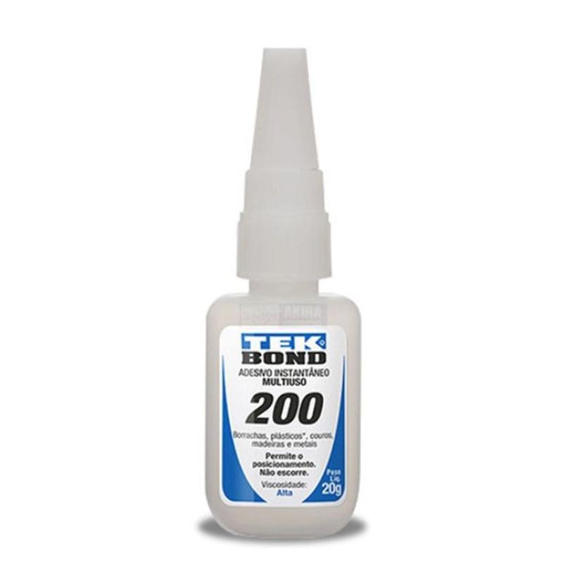 Adesivo Instantâneo 725 20g Caixa Com 10 Unidades - TekBond - Cola de ...