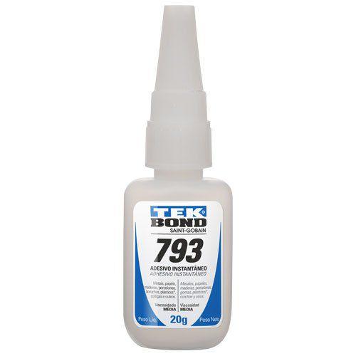 Adesivo Instantâneo 793 20g - Tekbond - Adesivos - Magazine Luiza