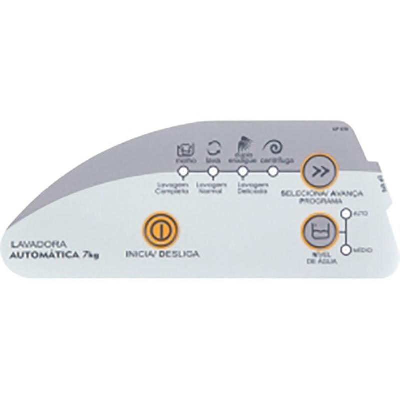 Adesivo lavadora consul 7 kg 326008412 - CP PLACAS - Adesivo para ...