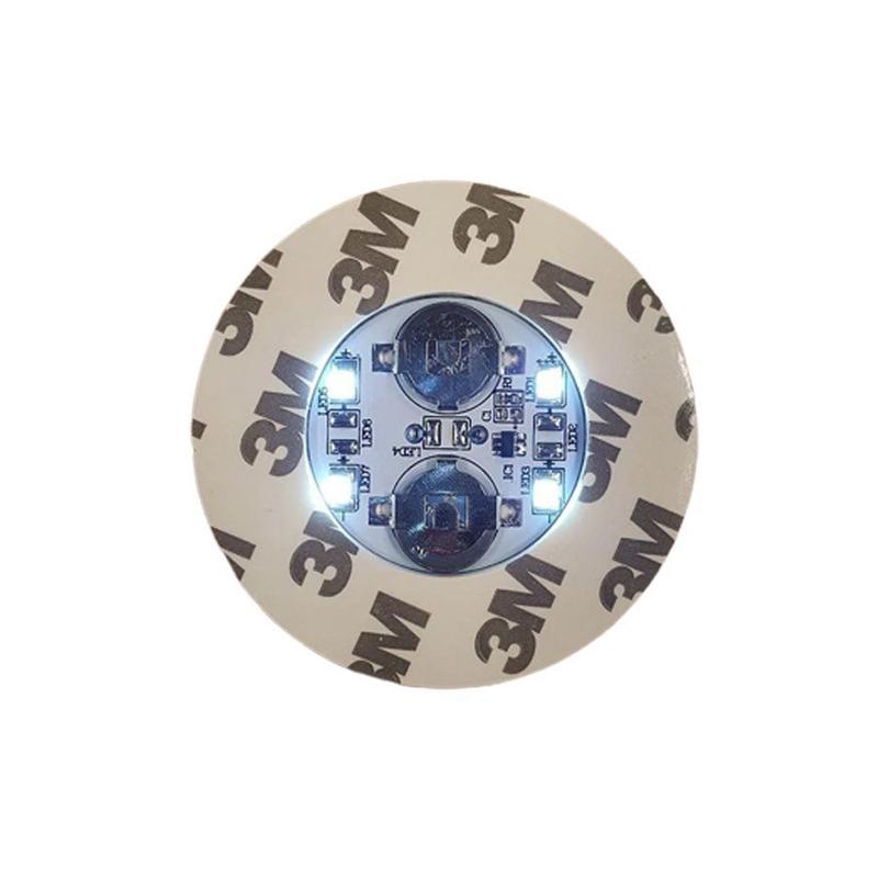 Adesivo LED Branco Pisca para Copos de Bebidas Drinks Criativos - 1 ...