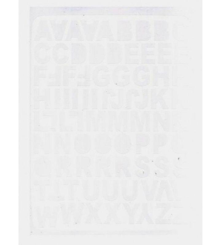 Adesivo letras n 5 a-z - branco - plotter - Adesivo Decorativo ...