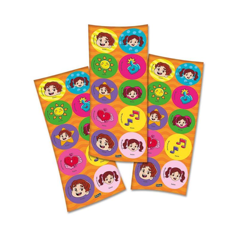 Adesivo maria clara e jp 30 unidades - Festcolor - Adesivos - Magazine ...