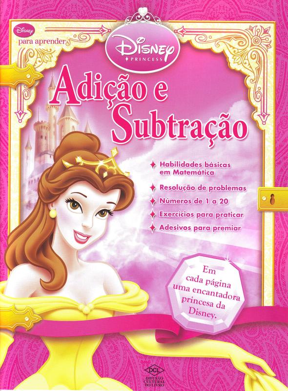 Adição e Subtração - Disney Princess - Para Aprender - DCL - Outros ...