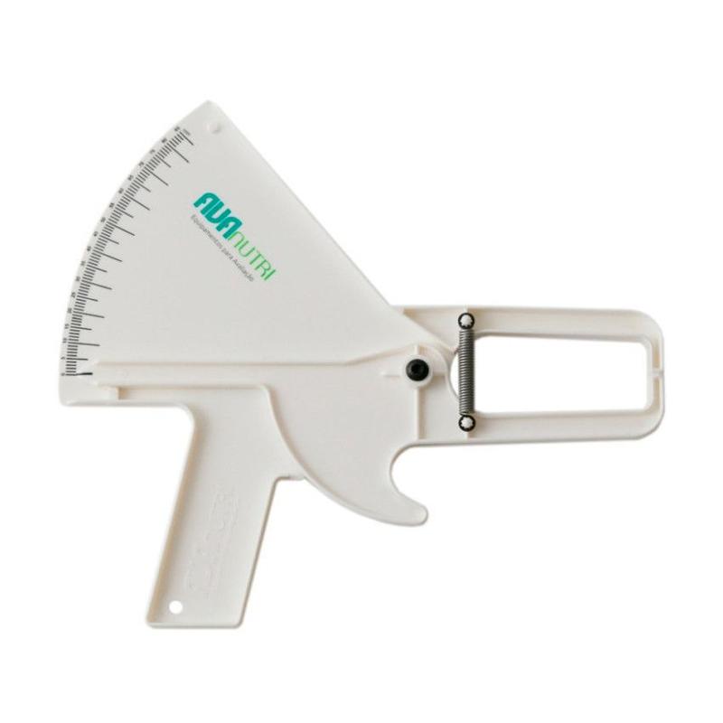 Adipômetro Clínico Medidor De Gordura Corporal Branco - Avanutri ...
