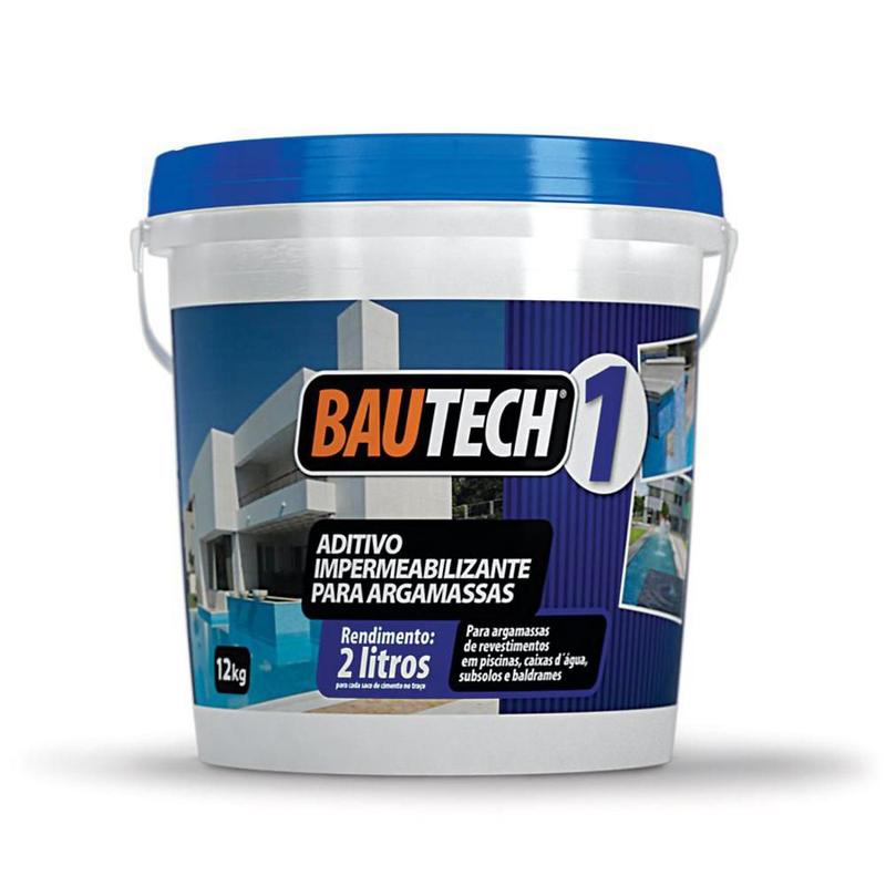 Aditivo Impermeabilizante para Argamassas Bautech - Impermeabilizante - Magazine Luiza