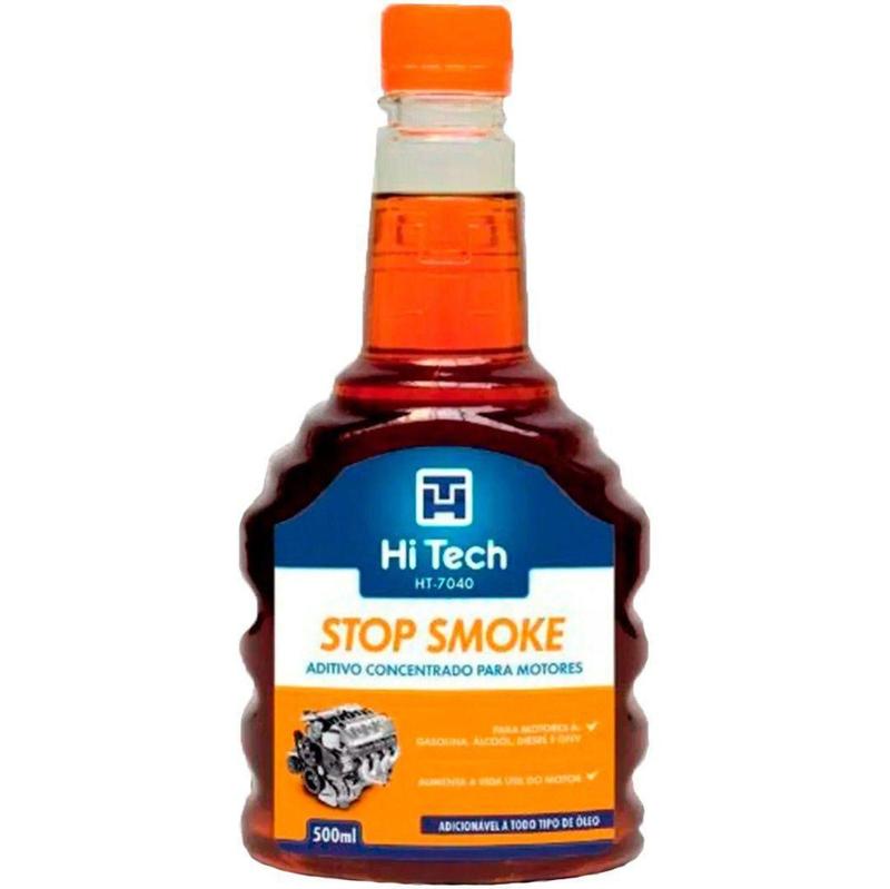 Aditivo Para Motores Stop Smoke 500ml Hi Tech - HT7040 - Aditivo para ...