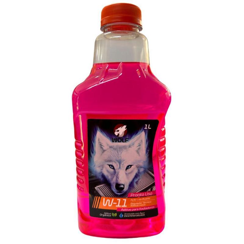 Aditivo Protetivo Wolf Pronto Uso Rosa 1L - Aditivo para Radiador ...