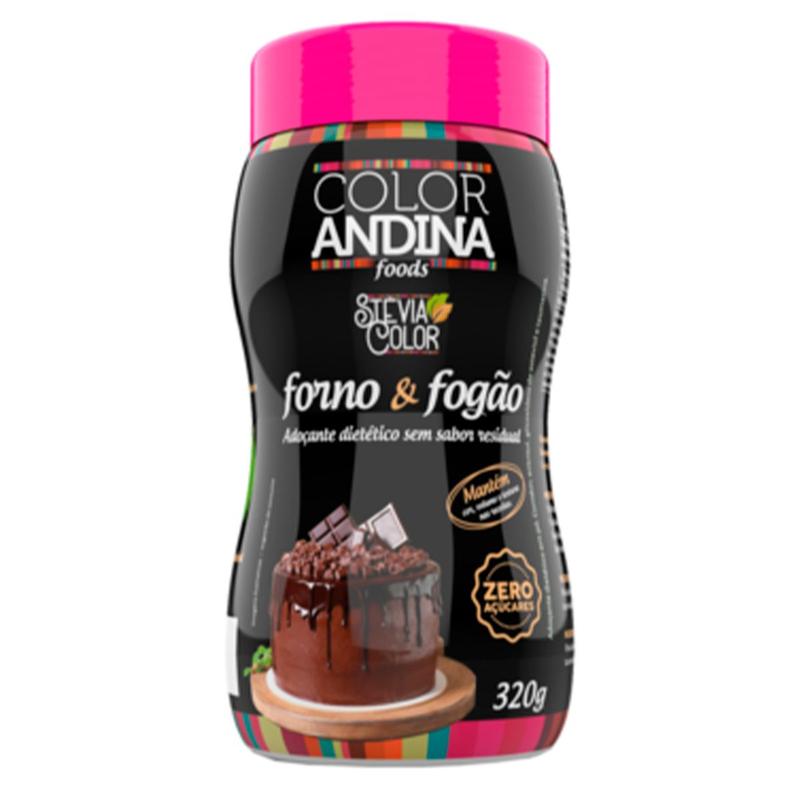 Adoçante Culinário - Stevia Color - Forno e Fogão - 320g - Color Andina ...