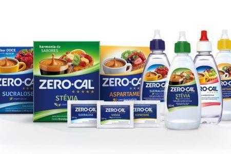 Adoçante Stévia com Sucralose 50 Envelopes de 800mg 40g - Zero-Cal ...