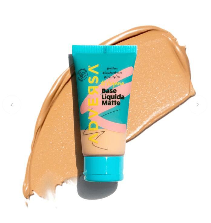 Adversa Base Líquida Matte Vegana 30 ml - Base Facial - Magazine Luiza
