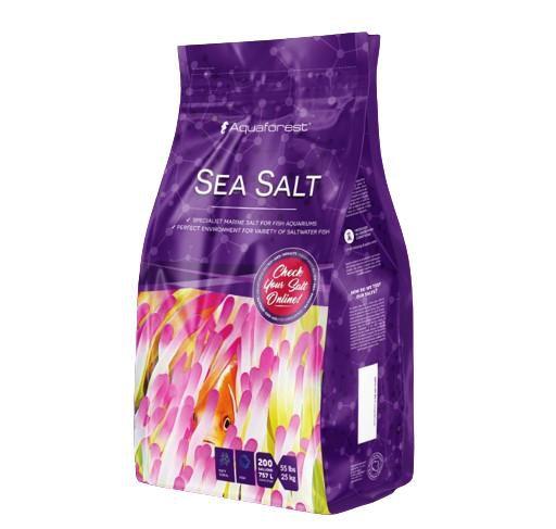 Af sea salt - 25kg saco - AQUAFOREST - Produtos para Tratamento da Água ...