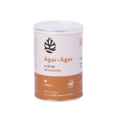 Agar Agar ( 240 Tabletes) Ocean Drop - Fitoterápicos e Vitaminas ...