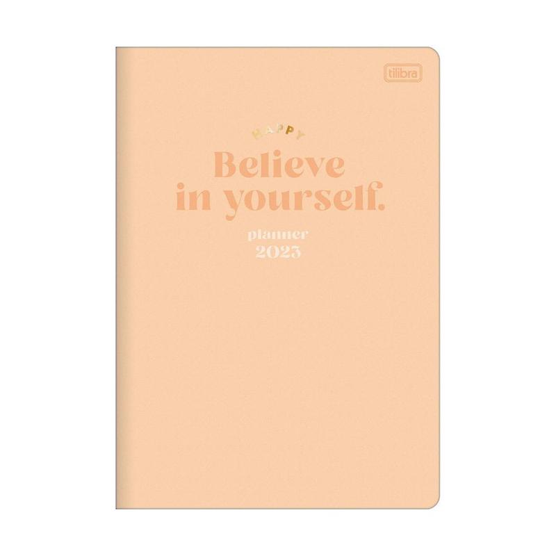 Agenda Planner 2023 TILIBRA Happy 90g Grampeado 17,8 x 25,4 cm ...