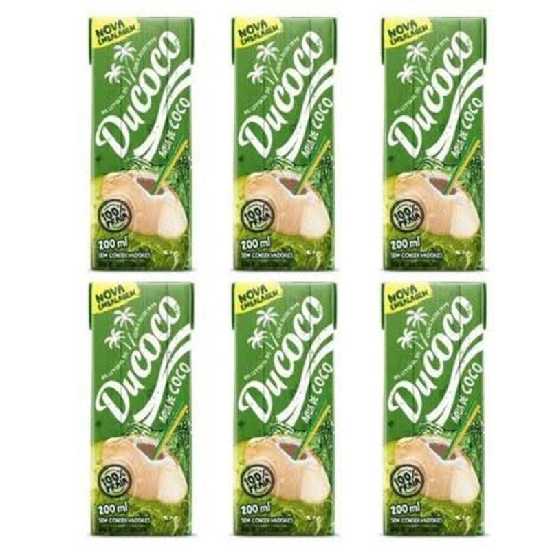 Água de Côco Ducoco 200 ml Kit com 6 Unidades - Água de Coco - Magazine ...