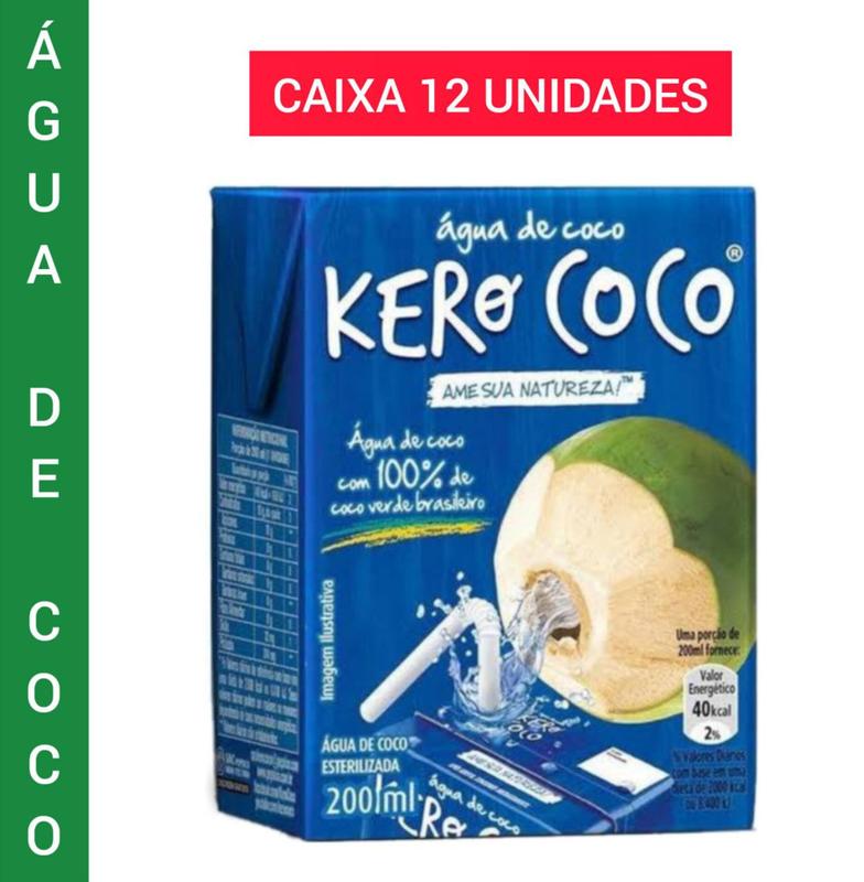 Água de Coco - Kero Coco 200ml - Água de Coco - Magazine Luiza