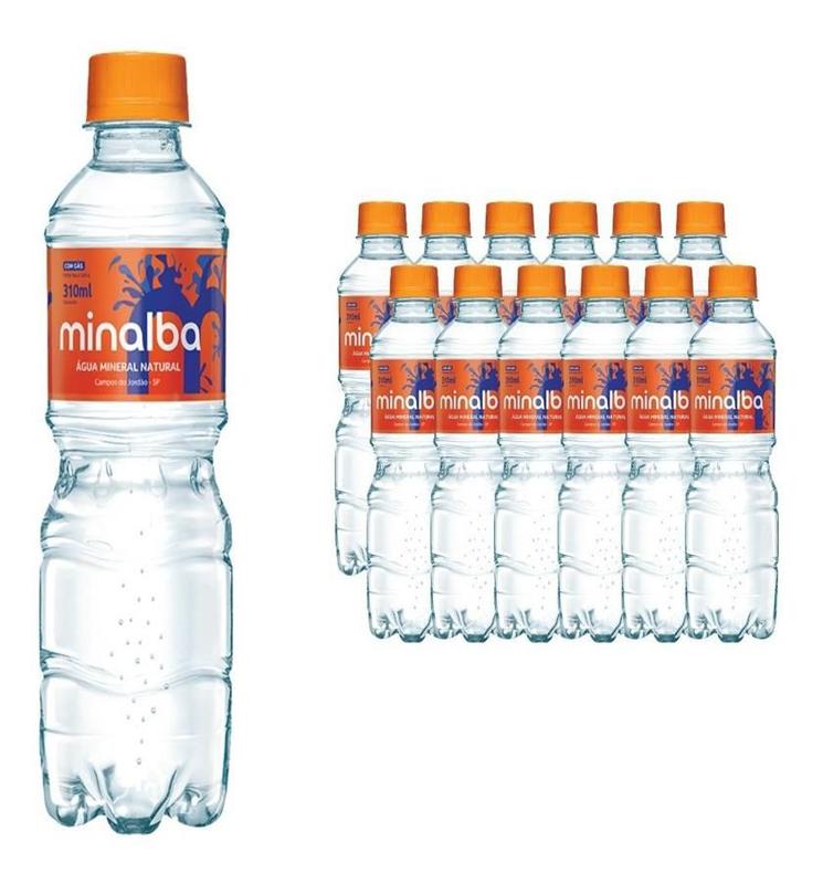 Agua Mineral Minalba C/ Gas Pack De 12x310ml - Água Mineral - Magazine ...
