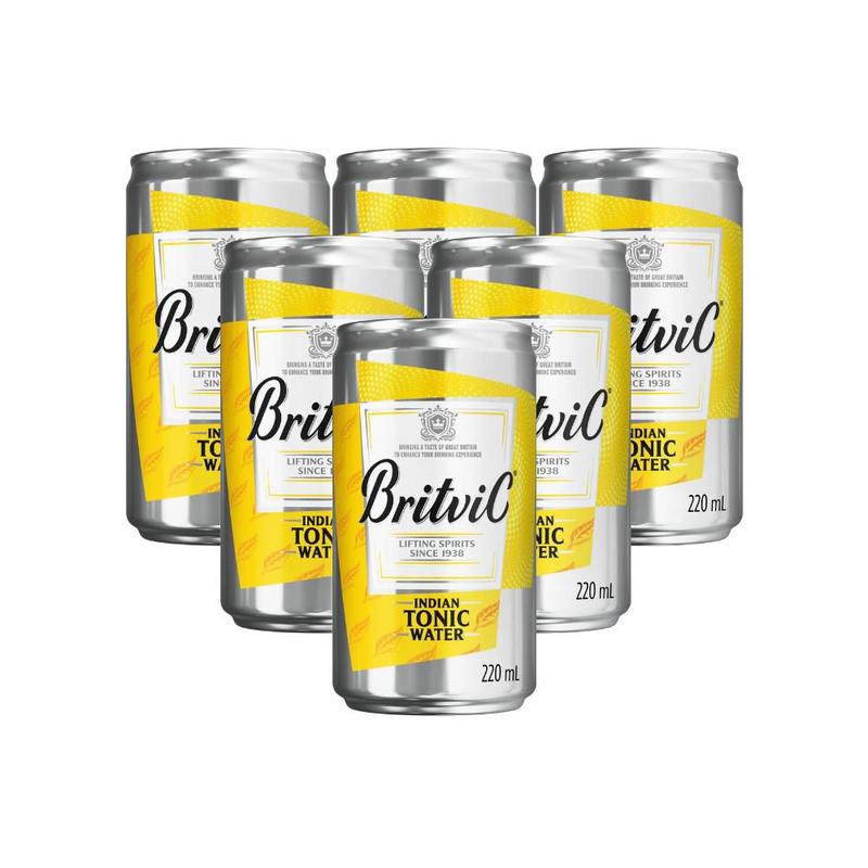 Água Tônica Indian Britvic 220 Ml - Engradado 6 Unidades - Água Tônica ...