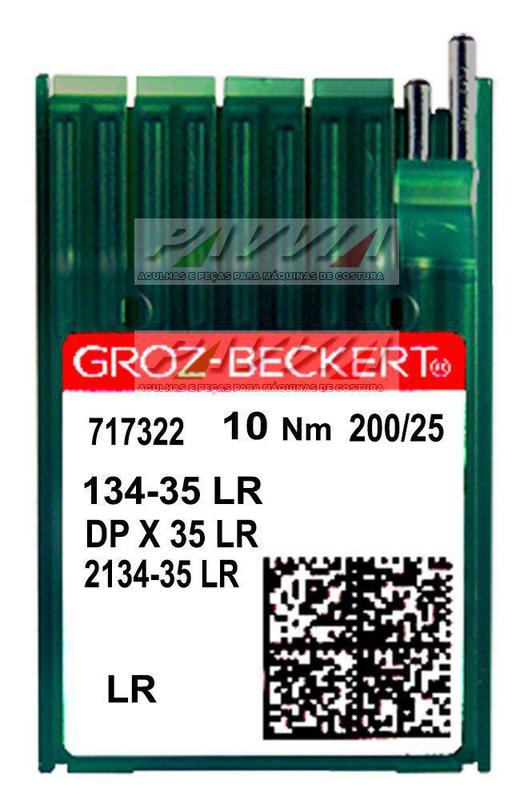 Agulha Longa Para Máquina De Costura Industrial 134-35 Lr Pa - Groz ...