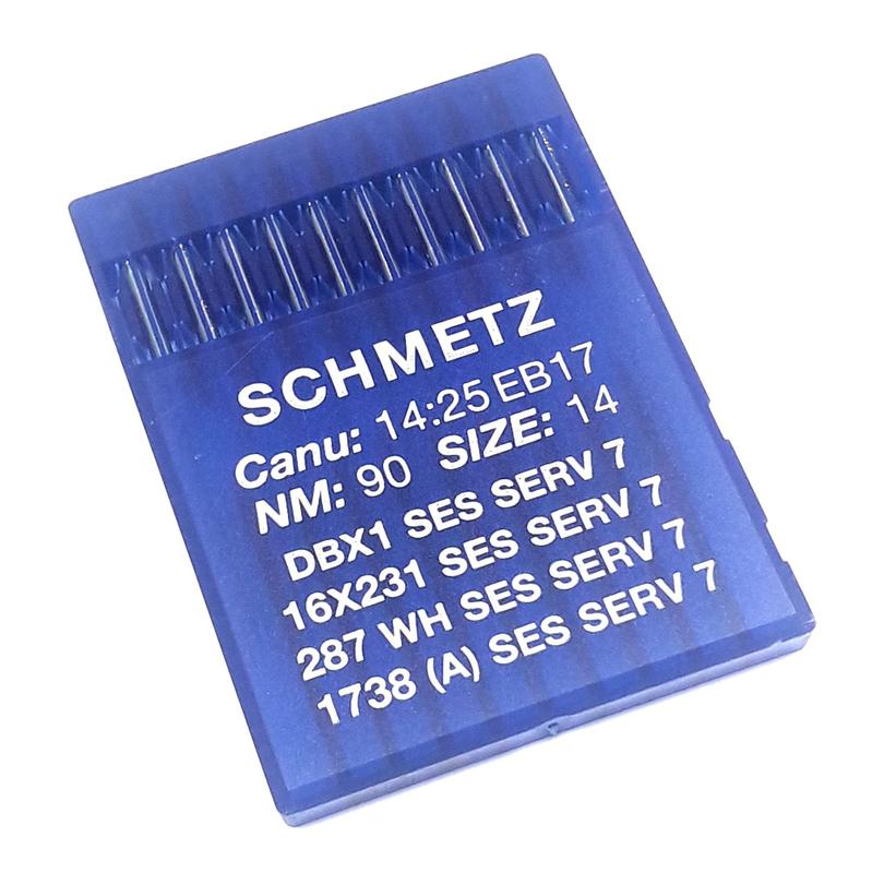 Agulha Schmetz DBx1 Cabo Fino 90/14 Para Máquina Jack F4 A2 A3 A4 - Agulha para Máquina de ...