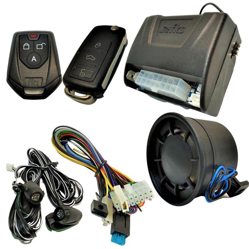 Alarme Automotivo Anti Assalto Bloqueador Completo Com Chave Canivete ...