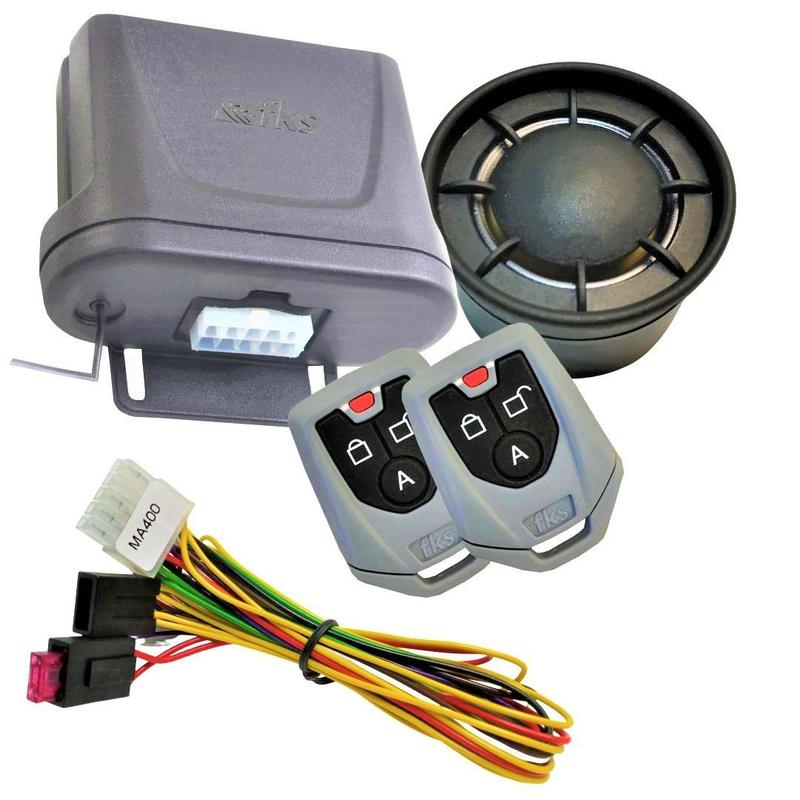 Alarme Fks Moto Presenca Inteligente Com Controle Sensor Honda Sirene ...