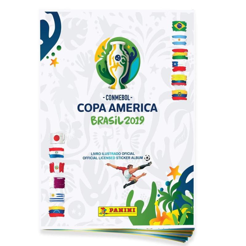 Album e figurinhas copa america album c/12 envelo - PANINI - Álbum de ...