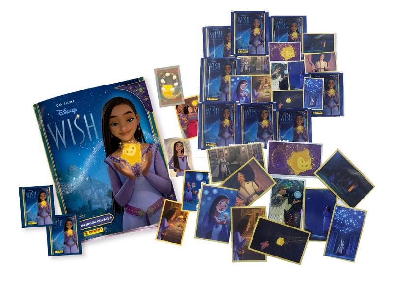 Álbum Wish O Poder Dos Desejos Com 100 Figurinhas são 20 Envelopes ...